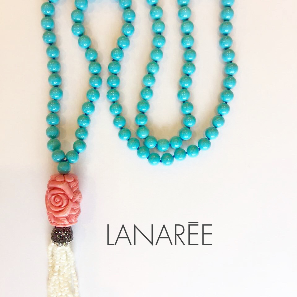 Colar Cristal Paraíba Azul Fosco – Lanarée Semijoias