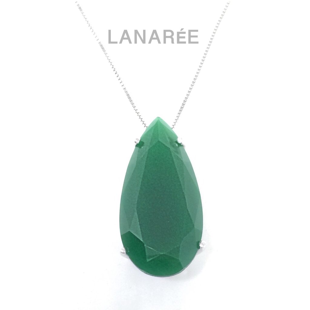 Colar Cristal Paraíba Azul Fosco – Lanarée Semijoias