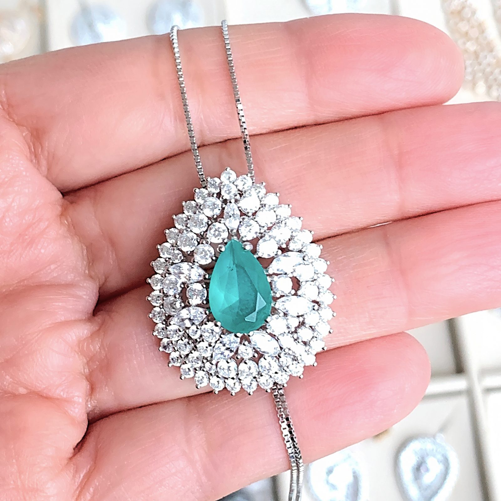 Colar Nossa Senhora das Graças de Prata 925 (ouro) – Lanarée Semijoias